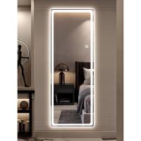 China Rectangular Bathroom Hardware Sets , Illuminated Full Body LED Dressing Mirror for sale