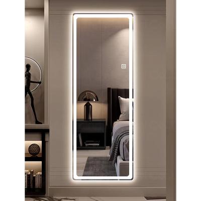 Cina Insiemi rettangolari dell'hardware del bagno, specchio pieno illuminato del condimento del corpo LED in vendita