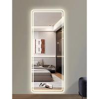 China Rectangular Bathroom Hardware Sets , Illuminated Full Body LED Dressing Mirror for sale