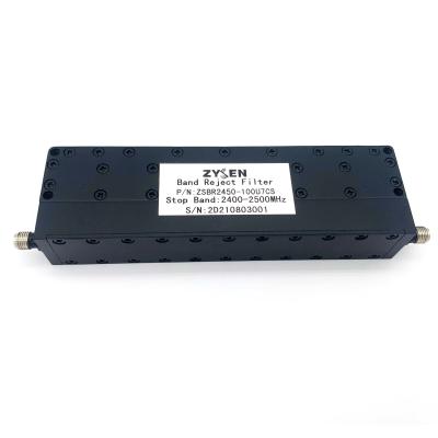 Cina Filtro da arresto della banda della cavità/filtro 2400MHz scarto della banda a 2500MHz in vendita