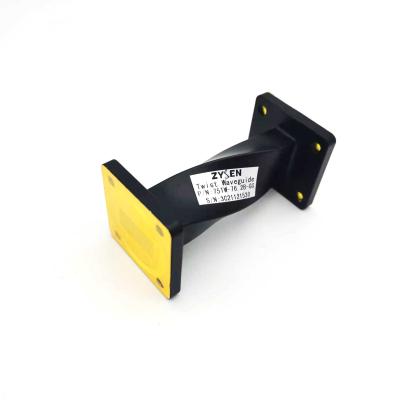 China Wellenleiter-Komponenten WR75 3inch 90 Grad-Torsion zu verkaufen