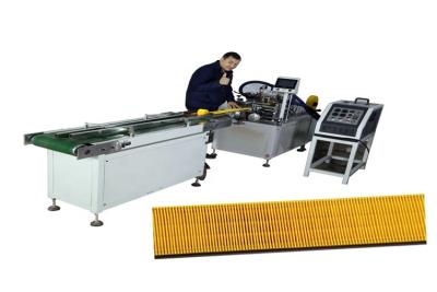 Chine 5-65m/Min Air Filter Making Machine, machine 50HZ de plissage rotatoire à vendre