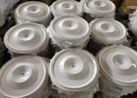 China Galvanised Outerwear Filter End Caps 323.85mm Outer Diameter for sale