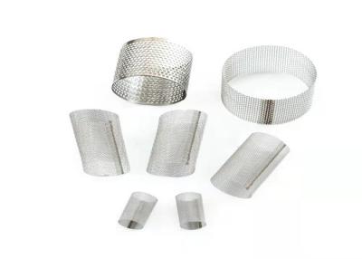China Uniform Pores Alloy Filter Screen Barrel Air Filters Material Reusable for sale