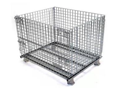 China Stackable Express Sorting 4.8mm Metal Pallet Cage for sale