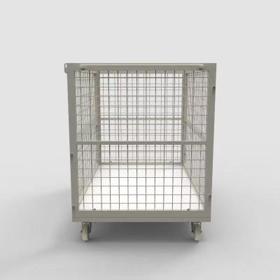 China Koolstof Structureel Staal Vouwbaar Mesh Butterfly Cage Acid Resistant Te koop