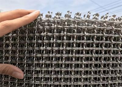 China Diamond Hole Corrugated Metal Crimped Woven Wire Mesh Decorative Steel Plate for sale