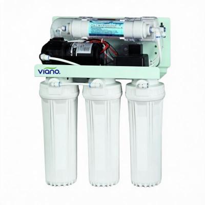 China 5 Stage RO Water Purifier With 3.0G Pressure Tank 50–400G/Day High Flow for sale