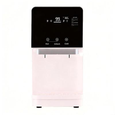 China Countertop RO Water Purifier With Compressor Cooling And UV Sterilization | Direct-Connect Hot And Cold Dispenser With 4L Tank for sale