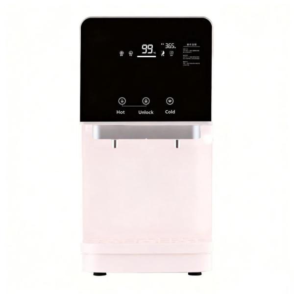 Quality Countertop RO Water Purifier With Compressor Cooling And UV Sterilization | Direct-Connect Hot And Cold Dispenser With 4L Tank for sale