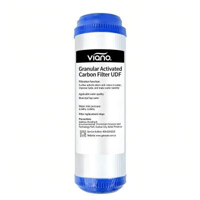 China Granular Activated Carbon Water Purifier Accessories UDF Filter Cartridge for sale