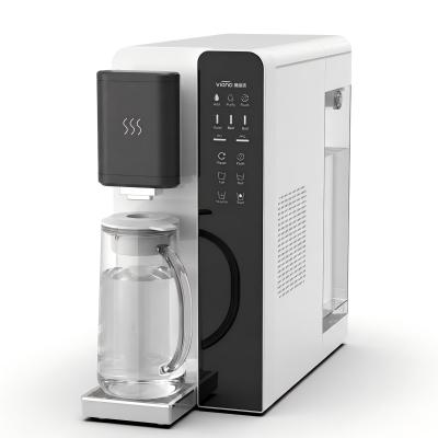China Desktop RO Water Purifier With Dual-Channel Cooling | Countertop Dispenser With Filter Life Alert And 6.5L Capacity for sale