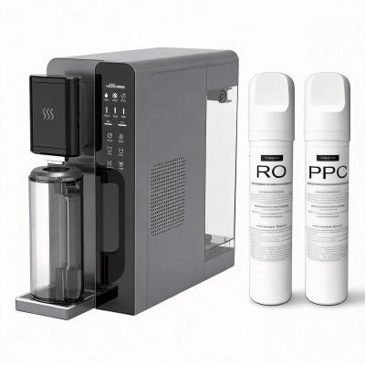 China 3-Stage RO Water Filtration System Countertop Reverse Osmosis Water Filter with Quick Twist-In Design No Tools Needed for sale