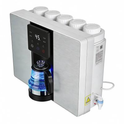 China 100G Flux Reverse Osmosis RO wall-mounted Water Purifier with Large LED Smart Display for sale