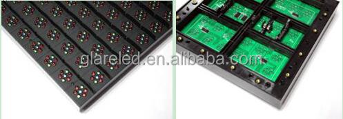 LED display cabinet installation example