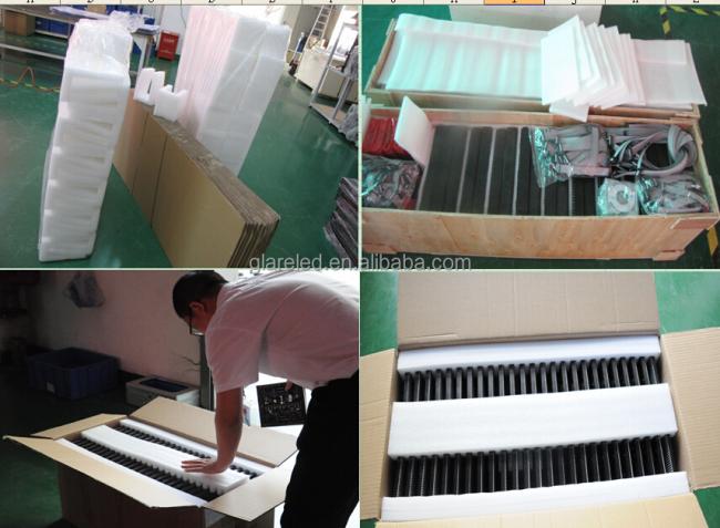 Wooden box packaging for LED display