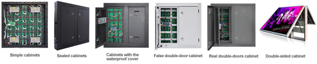 Cabinet internal structure