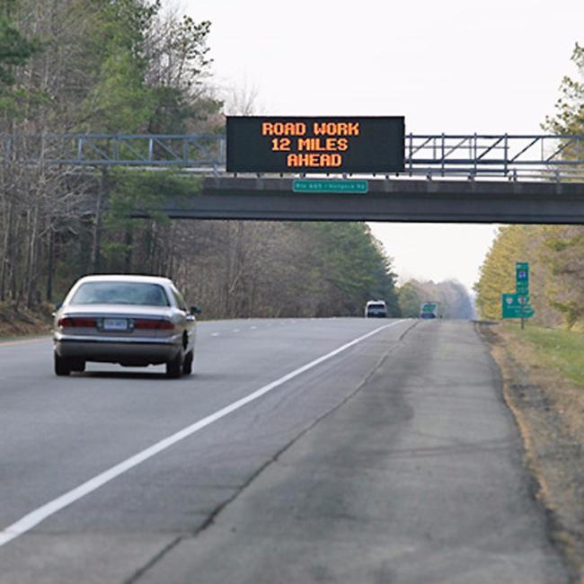 Electronic variable message sign