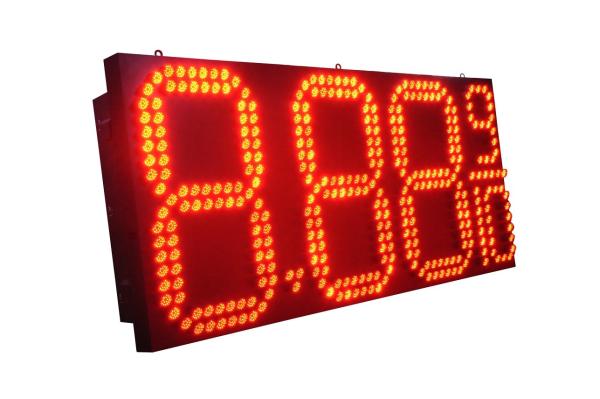 Pixel Tube LED Gas Price Signs 60inch Express Projector LED Oil Price Display Screen (Ecrã de exibição de preços de óleo)