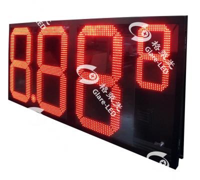 IP65 Tankplaats Led Signs Remote 8.88 88.88 8.888 8.889 Nummerformaat