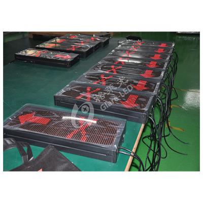 China 6mm Full Color VMS LED Display Waterproof Airway Station Passenger Information Signage for sale