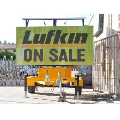 China Outdoor Led Message Board For Car 8 Level Auto Dimming Car Park Guidance Barrier Signs for sale