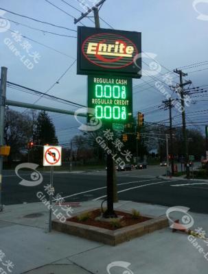 China Waterproof Led Gas Signs For Shopping Mall Free Standing Billboard 8