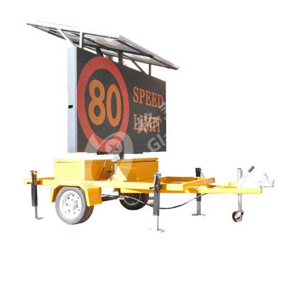 China 2.56*1.28 meter LED-waarschuwingstrailers voor medische behandeling Te koop