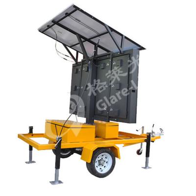 China 2.56*1.28 meter LED-waarschuwingstrailers voor medische behandeling Te koop
