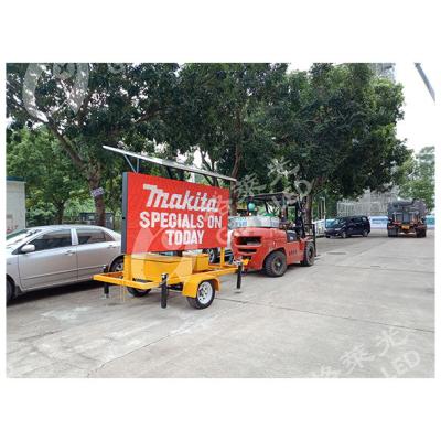 China 2.56*1.28 meter LED-waarschuwingstrailers voor medische behandeling Te koop