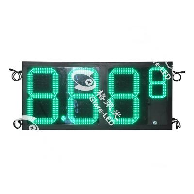 China IP65 resistente à água 20 polegadas 7 segmentos LED Display Gas Changer para publicidade ao ar livre à venda