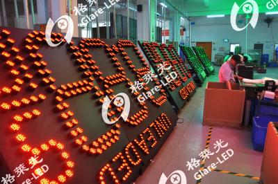 China Estação de gasolina LED mudanças de gás sinais à prova d'água ao ar livre com função de exibição gráfica à venda