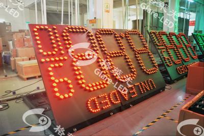 China Estação de gasolina LED mudanças de gás sinais à prova d'água ao ar livre com função de exibição gráfica à venda