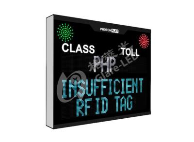 China Dual Color P4.75 Led Traffic Display Screen Solution For Outdoor Toll Stations for sale