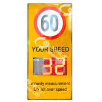 China IP65 Waterproof LED Vms Variable Message Road Sign For Speed Limit Range 400KM for sale