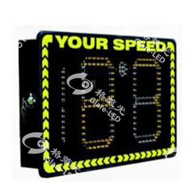 China Solar Powered Digital Speed Limit Signs Pre-Warning Led Variable Message Signs for sale