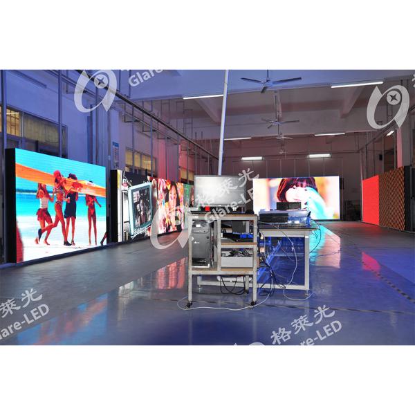 Quality 10000 Density Front Access Wall Mounted Led Display SMD Rental Full Color for sale