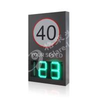 China 50W LED Trigger Radar Speed Board for Speed Limit Detection Peak Power W/m2 50W for sale