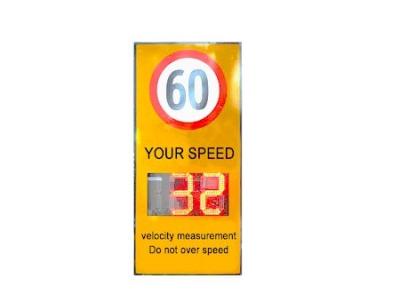 중국 지능형 스냅샷 기능 야외용 레이더 속도 제한 신호 50W 최고 전력 판매용