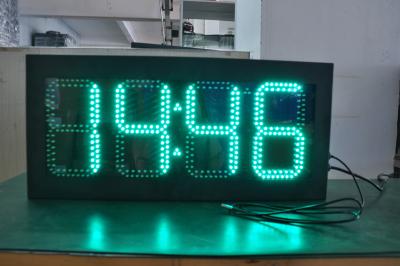 China Exterior 12 pulgadas LED de tiempo y la señal de temperatura panel de visualización en venta
