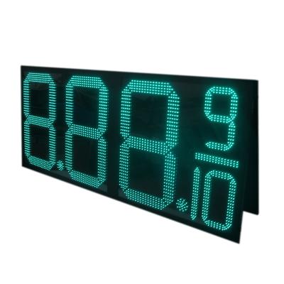 中国 ガソリンスタンド 柱標識 ガソリンスタンド標識 LED 7セグメント LEDボード ガソリンライトディスプレイ 販売のため