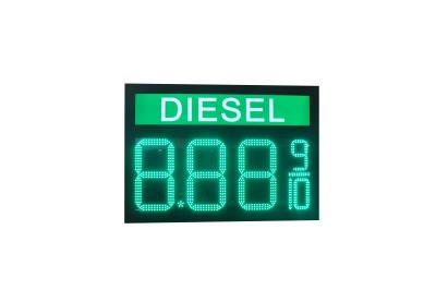 China Customizable Fuel Station Pylon Sign LED Display for Gas Prices and Gas Station from OEM for sale