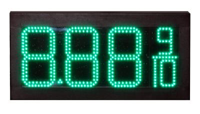 China Outdoor 18 Inches Digital LED Gas Signs with Auto-Dimming Feature and 7 Segment Display for sale
