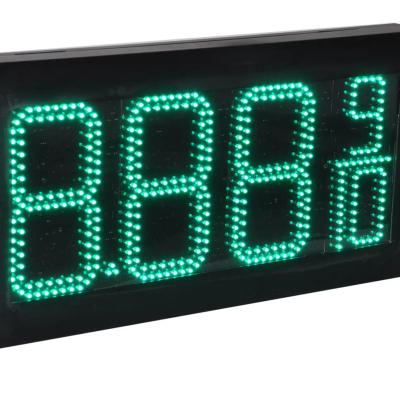 China IP65 à prova d'água exterior 18 polegadas Digital LED sinais de gás 7 Segmento 110/220VAC entrada de energia à venda
