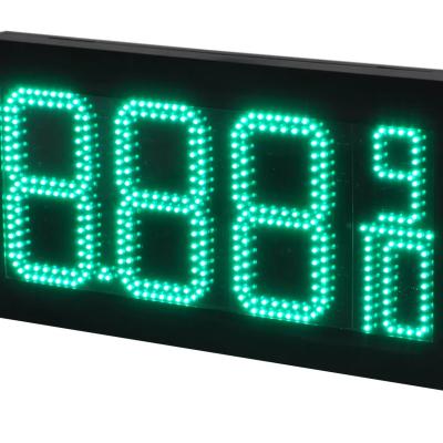 China 7 Segmento 18 polegadas LED Digital sinais de gás para comunicação eficaz em postos de gasolina à venda
