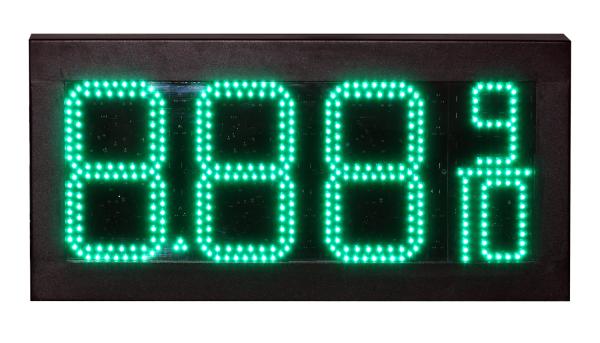 Quality 18 Inches Digital LED Gas Signs 7 Segment IP65 Waterproof for Gas Station for sale