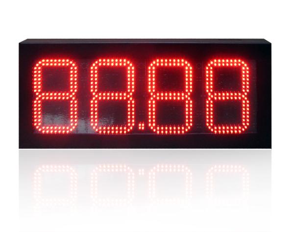 Quality Front or Rear Access Gas Station Display Electronic Sign Board with 24-inch LED for sale