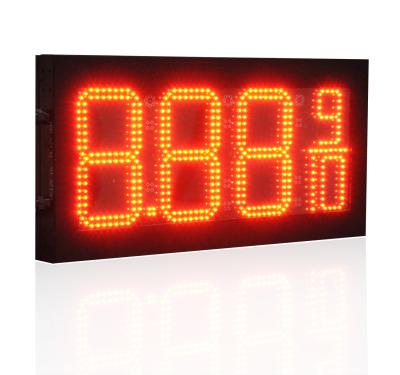 China Iron Casing 24-inch Gas Station LED Display Board for Outdoor and IP65 Waterproof for sale
