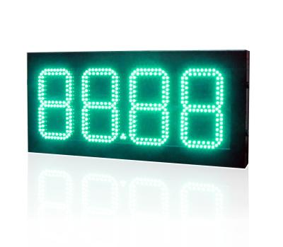 China 8.888/8.889 Color verde/rojo 12 pulgadas señales de gasolineras LED exteriores con control remoto de RF en venta