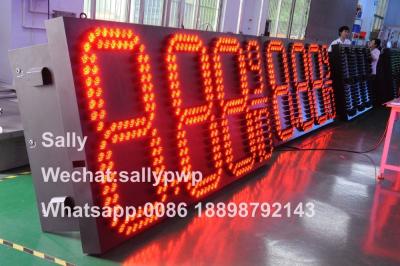 중국 110/230V AC 전원 입력 LED 디스플레이 가스 스테이션 42 인치 8.889/10 LED 가스 교환기 판매용